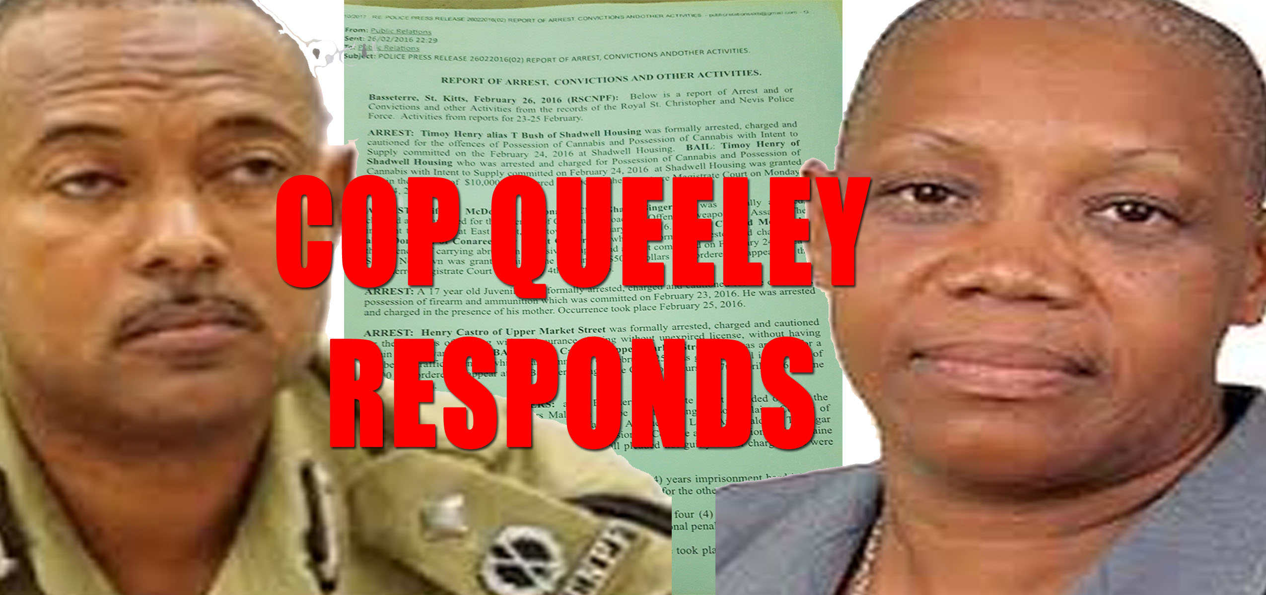 STATEMENT BY MR. IAN M QUEELEY, COMMISSIONER OF POLICE IN RESPONSE TO A ...