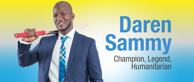 Daren Sammy Champion, Legend, Humanitarian – Times Caribbean Online