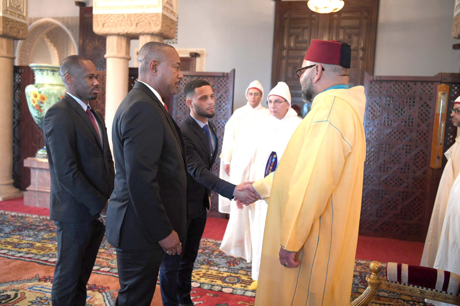 AMBASSADOR OF THE EASTERN CARIBBEAN STATES HIS EXCELLENCY IAN QUEELEY ...