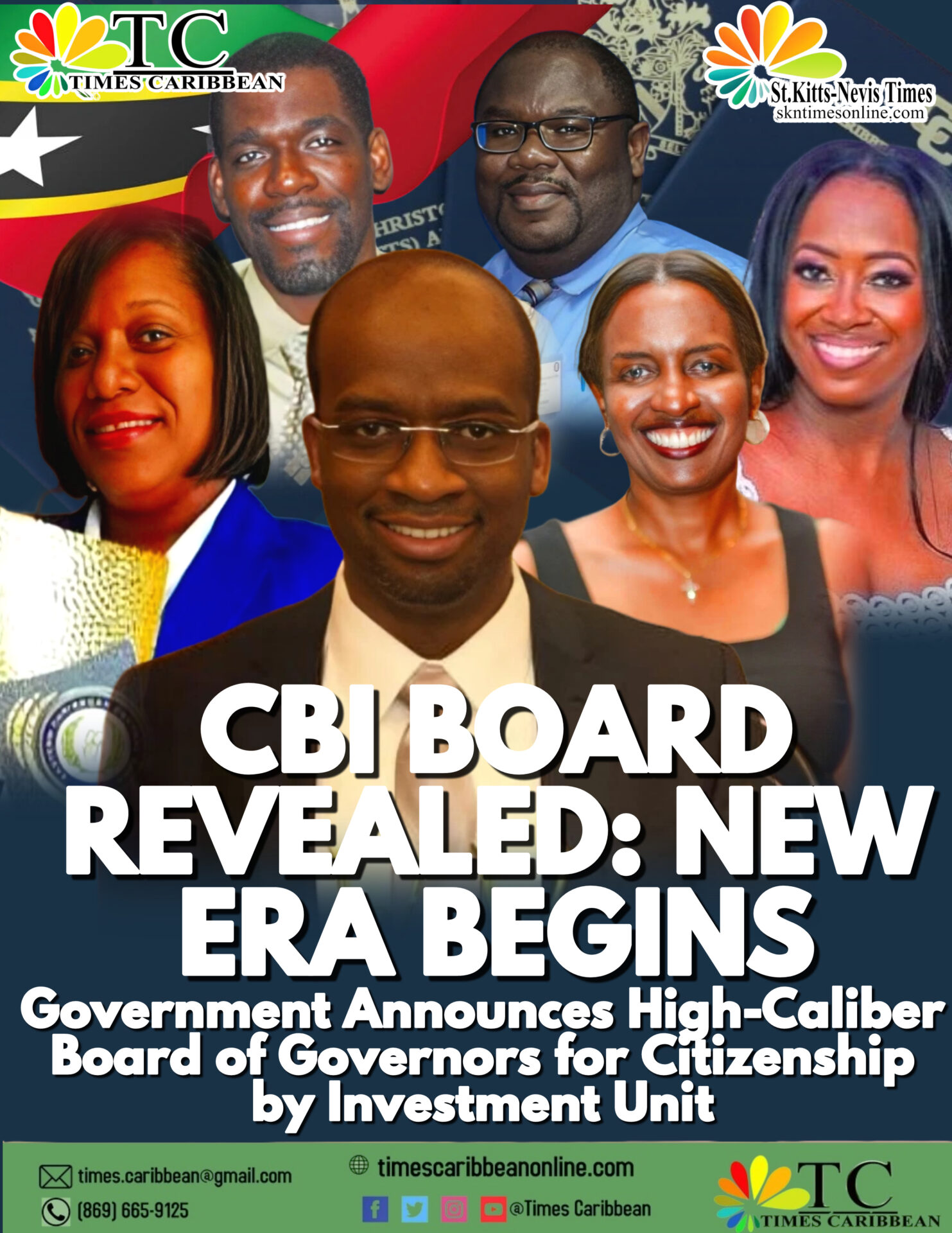 CBI BOARD REVEALED: NEW ERA BEGINS – Times Caribbean Online