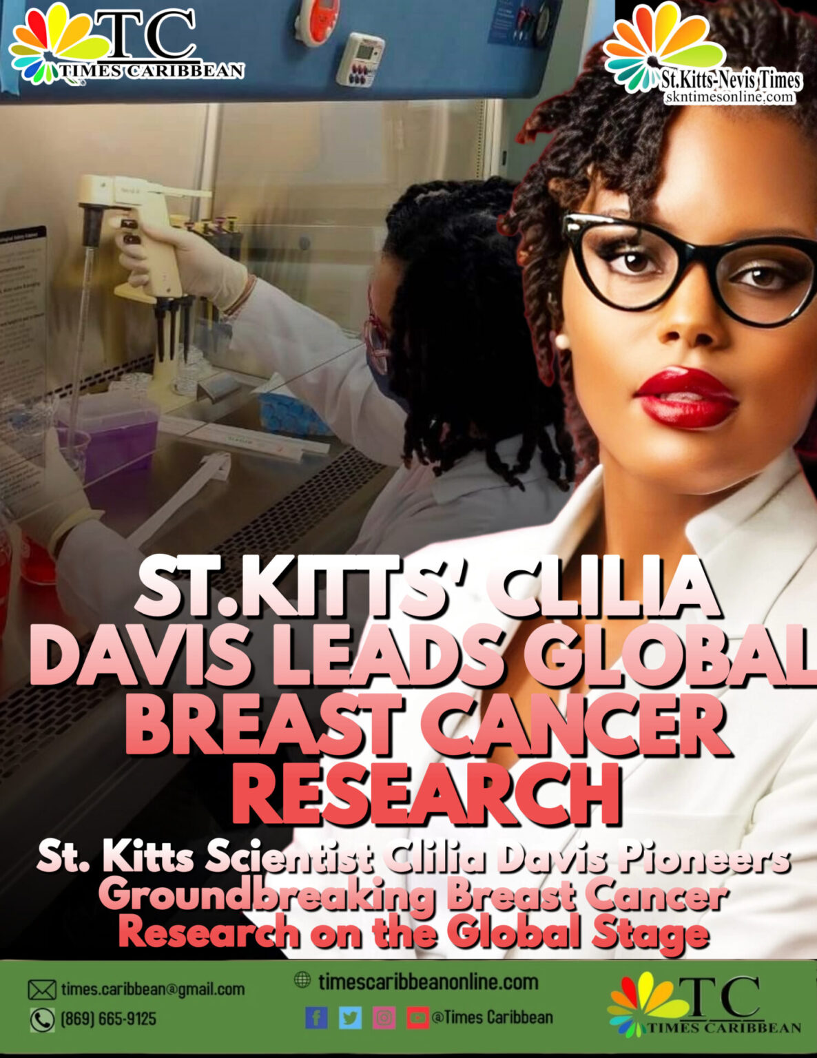St. Kitts Scientist Clilia Davis Pioneers Groundbreaking Breast Cancer ...