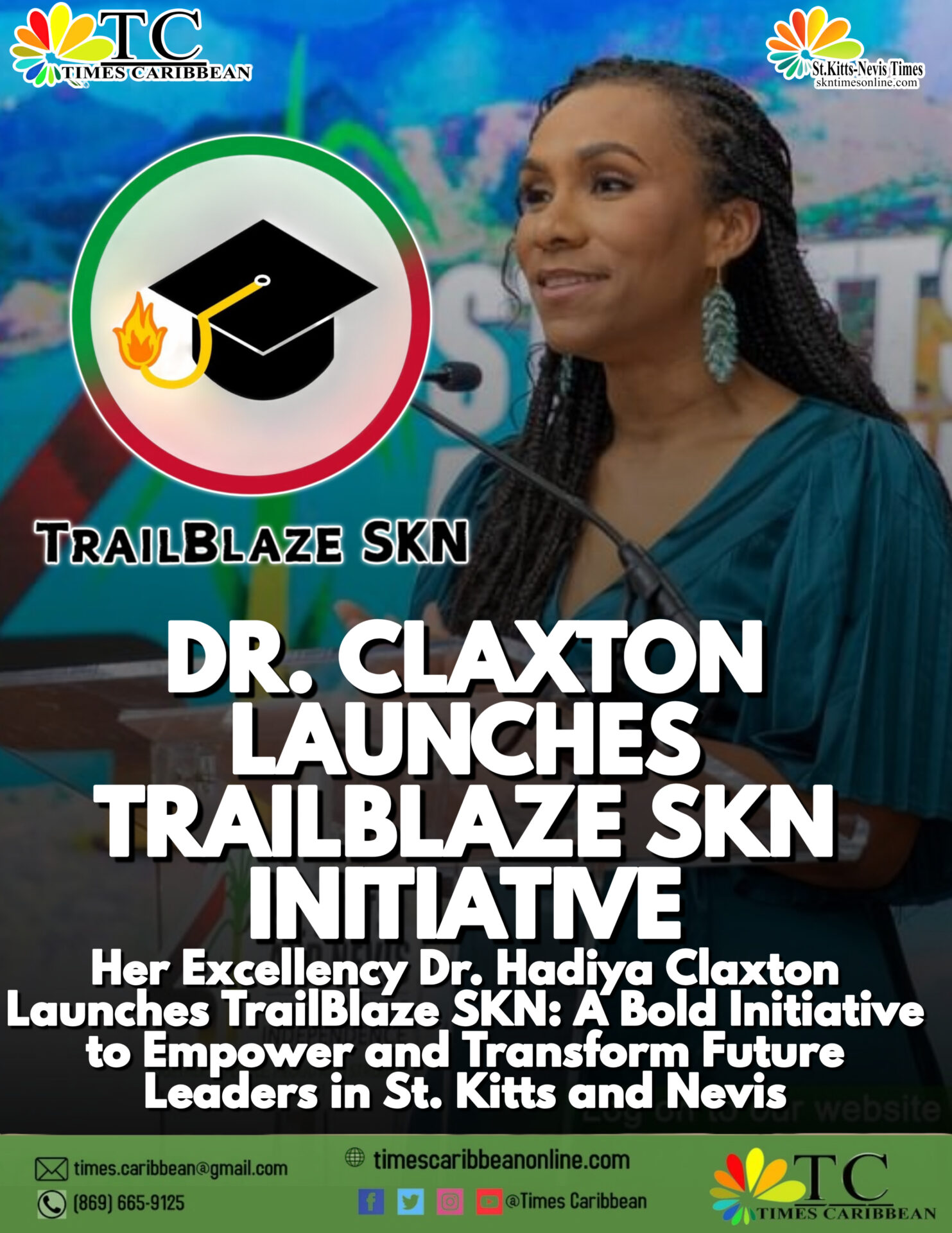 Her Excellency Dr. Hadiya Claxton Launches TrailBlaze SKN: A Bold ...