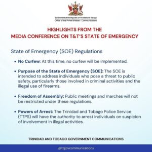 STATE OF EMERGENCY DECLARED IN TRINIDAD AND TOBAGO AMID RECORD-BREAKING ...