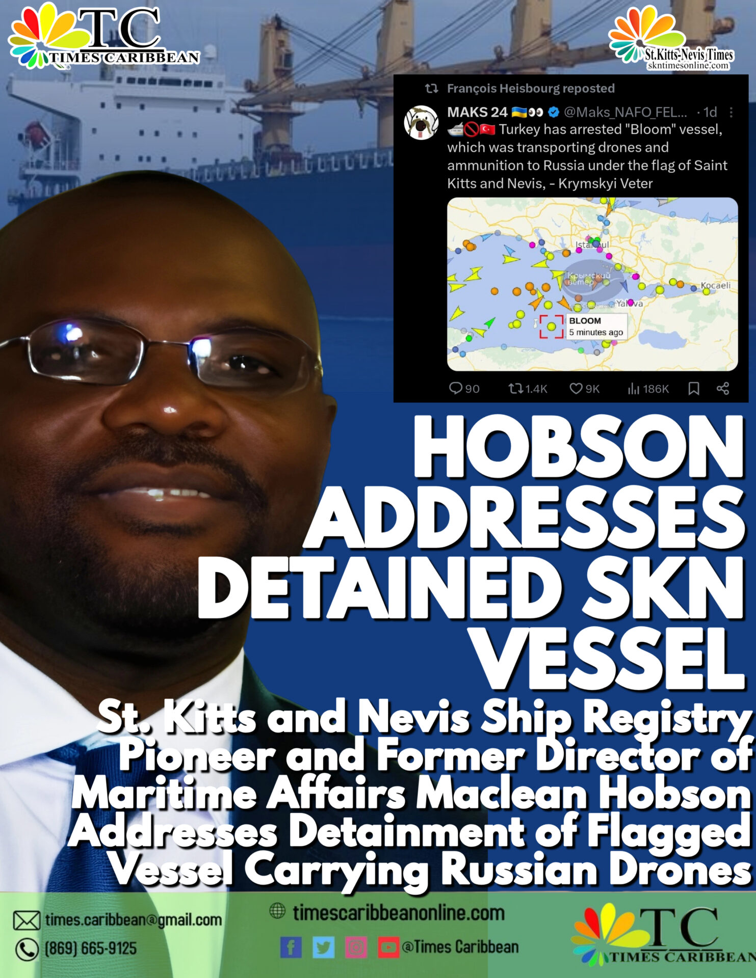 HOBSON ADDRESSES DETAINED SKN VESSEL_1737512223885 – Times Caribbean Online