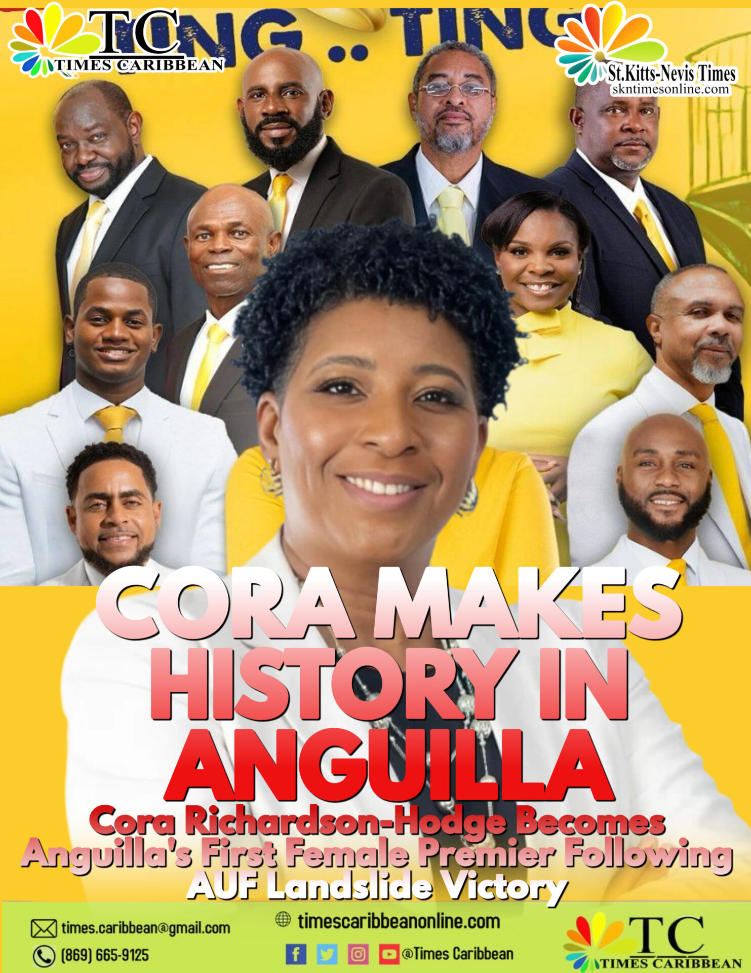 Cora Richardson-Hodge Becomes Anguilla’s First Female Premier Following ...