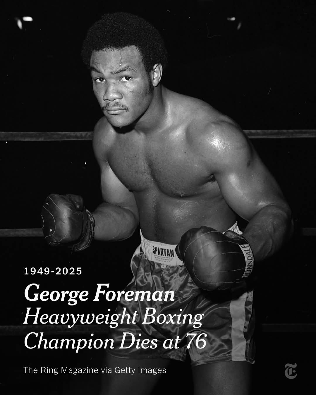 Boxing Legend George Foreman Dies at 76: A Titan of the Ring and Beacon ...