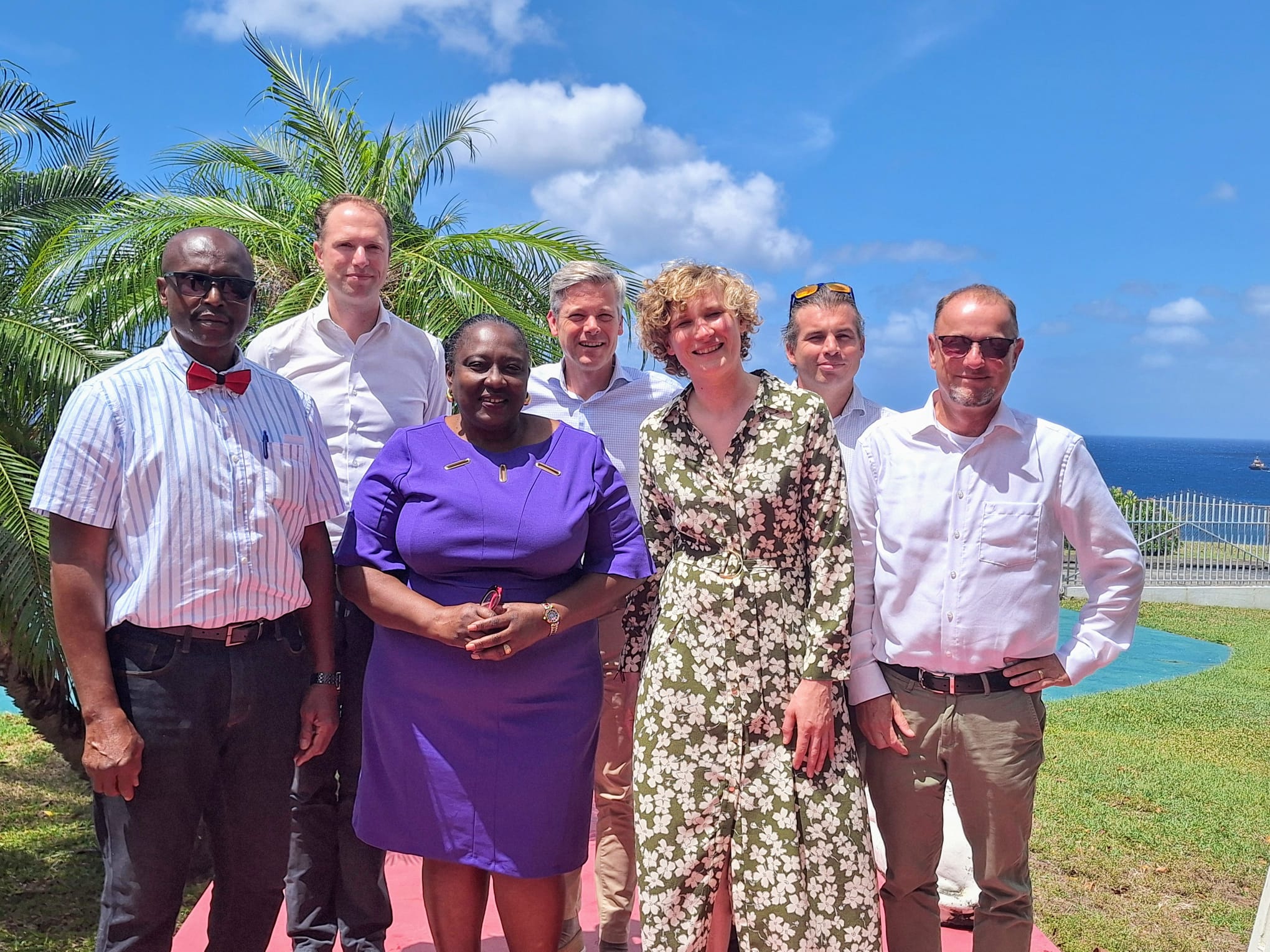 Ministry of Housing and Spatial Planning Delegation visits Statia ...