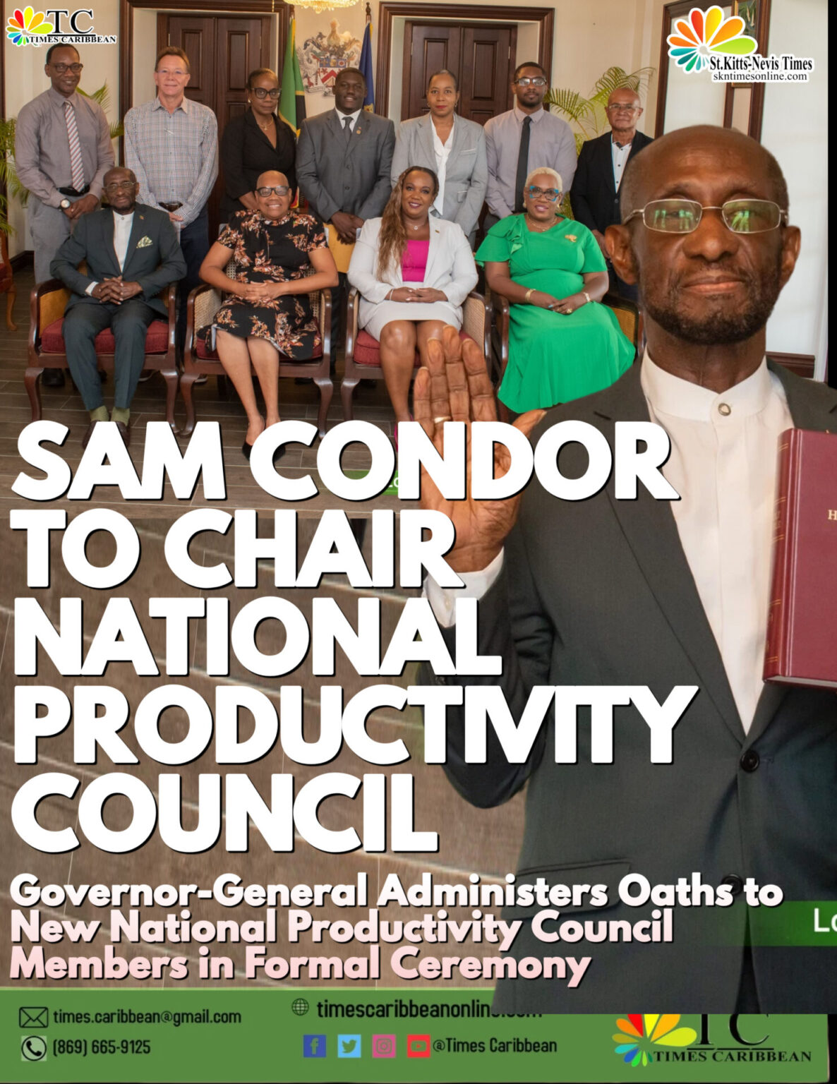 SAM CONDOR TO CHAIR NATIONAL PRODUCTIVITY COUNCIL AS NEW MEMBERS ...