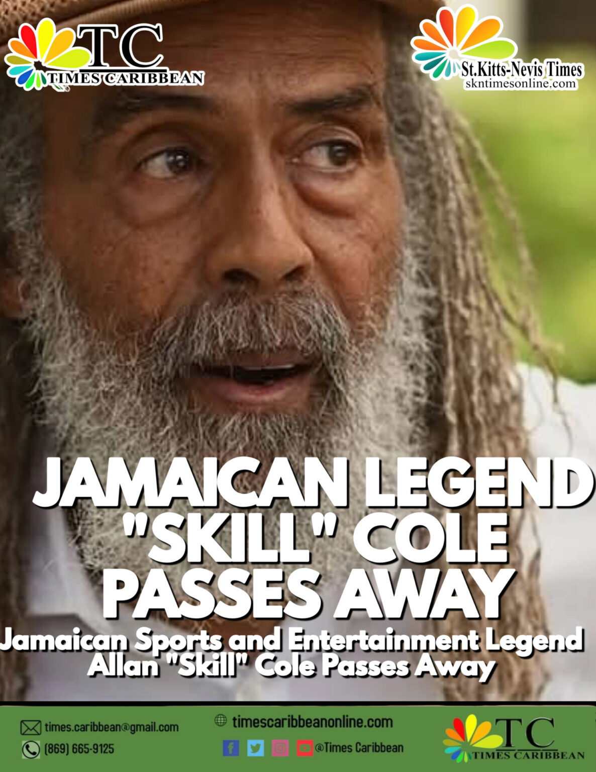 Jamaican Sports and Entertainment Legend Allan “Skill” Cole Passes Away ...