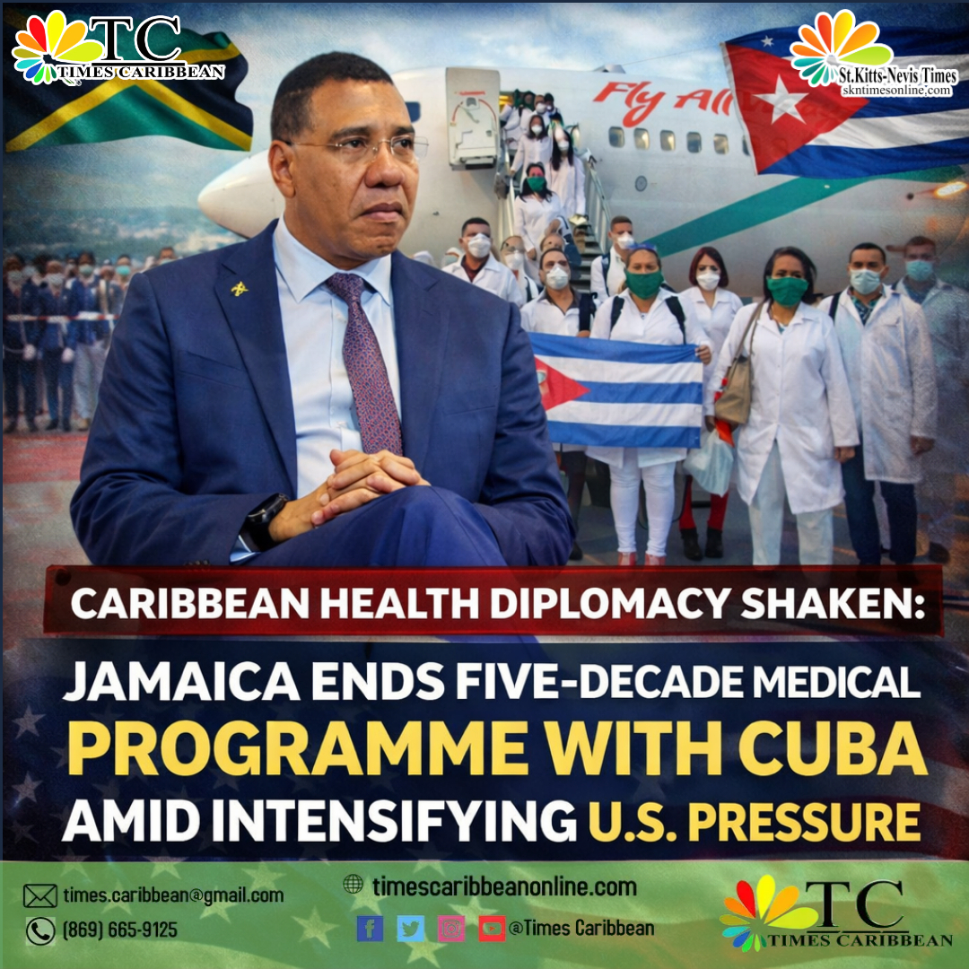 CARIBBEAN HEALTH DIPLOMACY SHAKEN: JAMAICA ENDS FIVE-DECADE MEDICAL ...