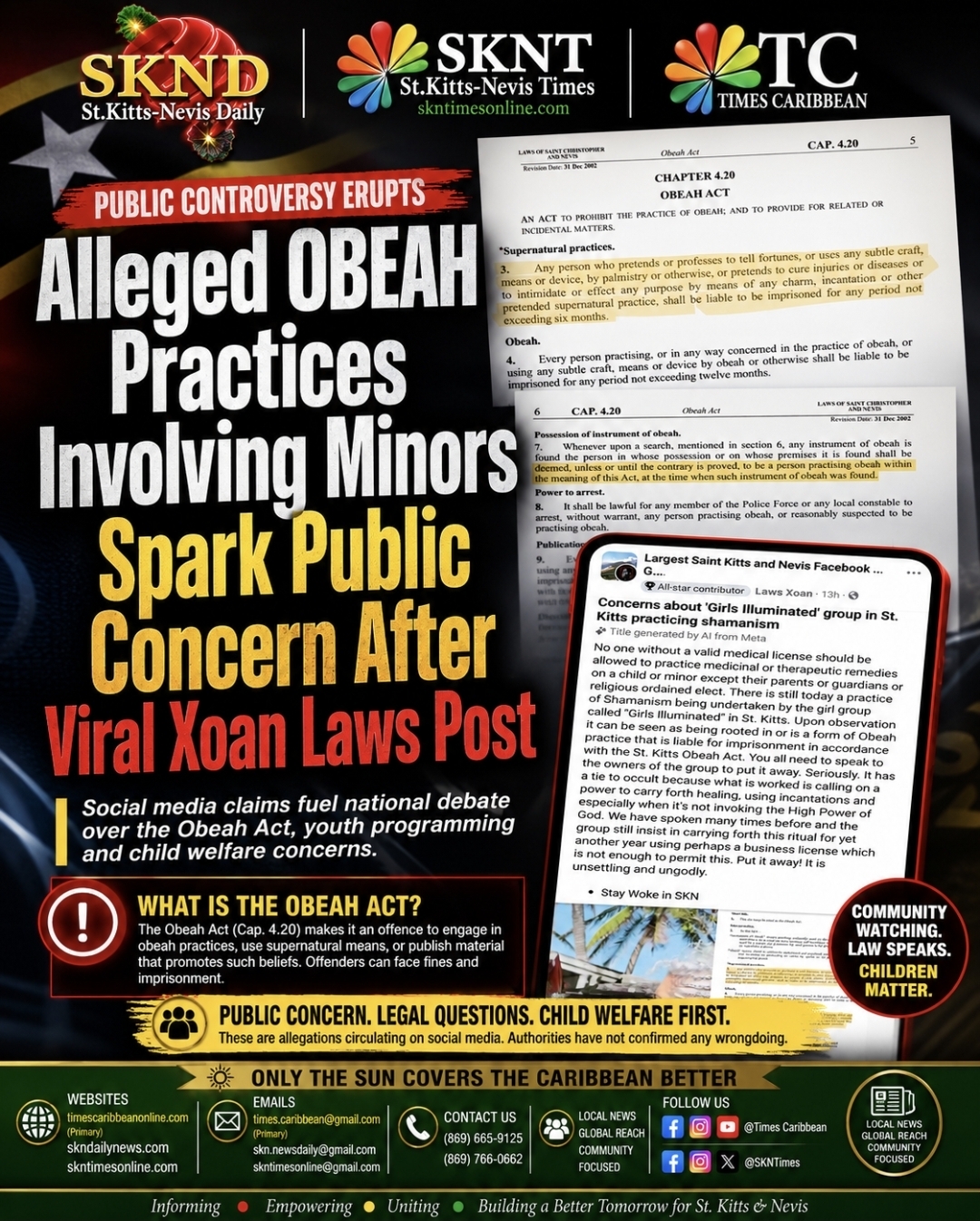 Alleged OBEAH Practices Involving Minors Spark Public Concern After ...