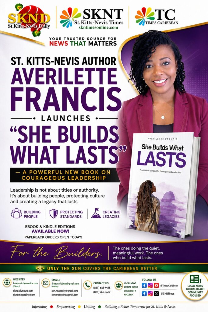ST. KITTS-NEVIS AUTHOR AVERILETTE FRANCIS LAUNCHES “SHE BUILDS WHAT ...