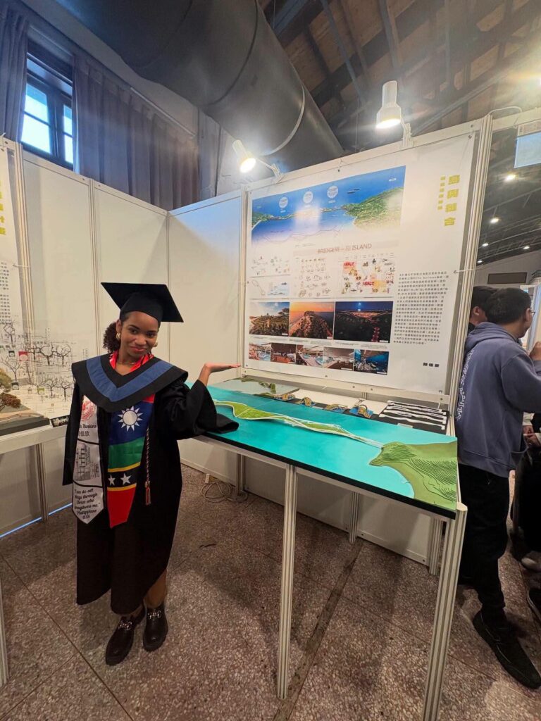 Jacinth Hunkins Graduates in Taiwan with Bachelor of Architecture ...