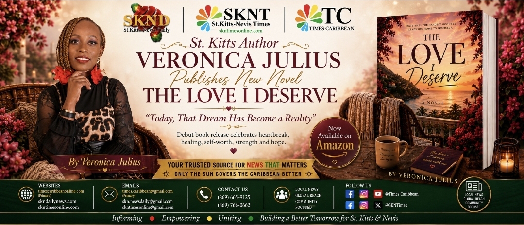 St. Kitts Author Veronica Julius Publishes New Novel The Love I Deserve ...
